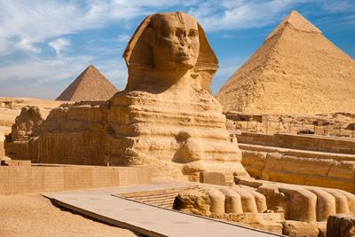 GREAT PYRAMIDS AND GREAT SPHINX