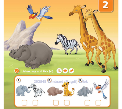 PB. p.15. ex.7. - Listen and tick.