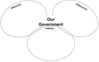 Three ring govt. graphic organizer.