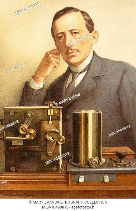 1894 invenBiUtion of radio by guglielmo marconi