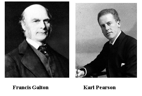 Galton creó, entre otras, la teoría de la regresión, que con la ...