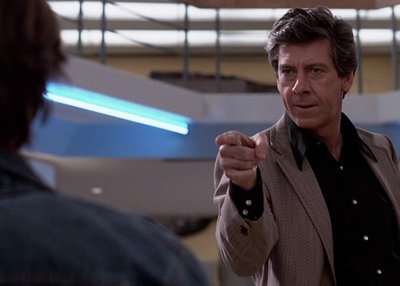 This is a conflict scene in the movie where the supervisor and John ...