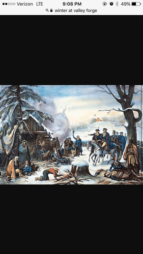 Winter at Valley Forge was when the American Continental Army spent Dec ...