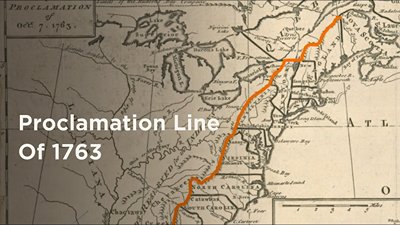 Proclamation Line of 1763 and Controlling the Colonies Through Acts