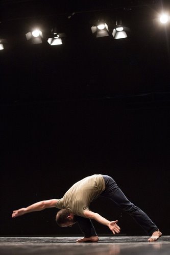 Demonstration of Steve Paxton's "Bound". 1983.