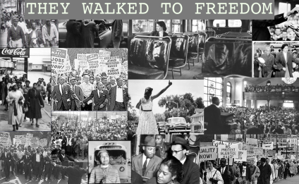 "They Walked to Freedom"--- African Americans boycotted the Montgomery ...