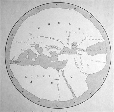 Hecataeus World Map