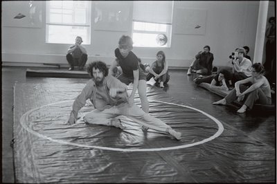 Contact Improvisation at John Weber Gallery, New York, 1972