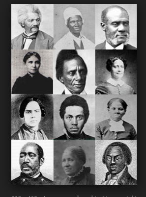 Famous Abolitionists.