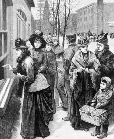 Women in Wyoming Vote (1870)