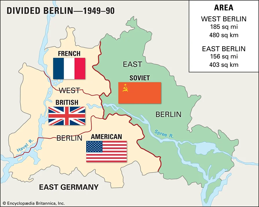 Division of Berlin- 1945
