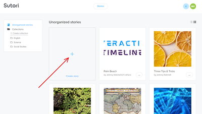 Stories Dashboard