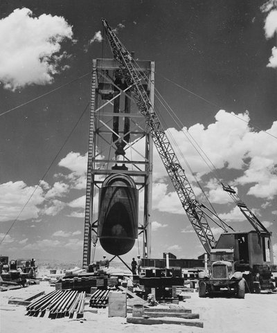 This is the Trinity bomb, the Trinity bomb was the very first nuclear ...