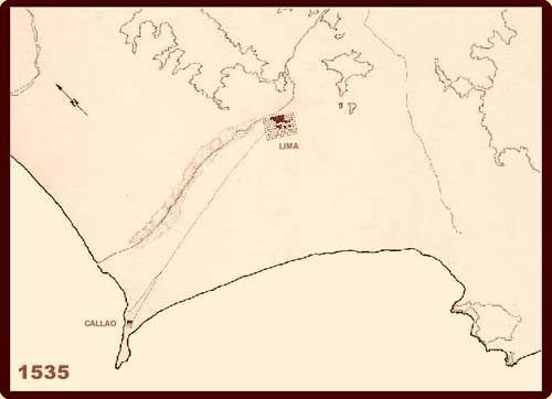 Lima in 1535. Callao and Lima were separate cities