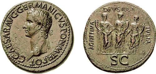 38 CE: Coins and Other Honours