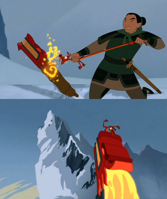 Use of Chinese Gunpowder