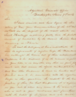 1856 Letter during the Seminole War