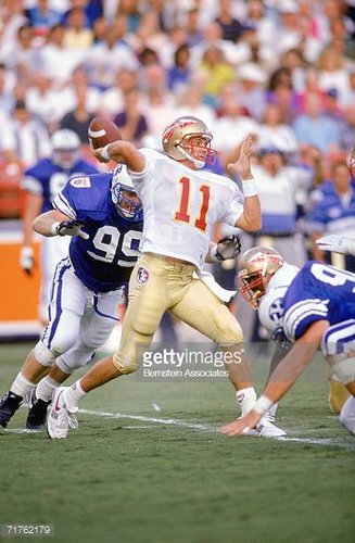 August 29, 1991 - Florida State: BYU played the top ranked Seminoles in ...