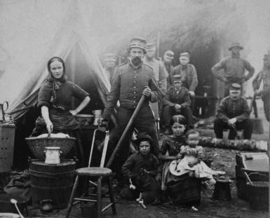 The Women Would Do The Mens Laundry & Acted As Their Housekeepers