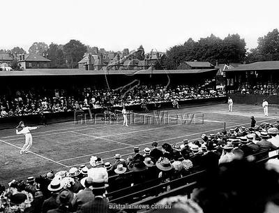 Lawn tennis doubles 1840's
