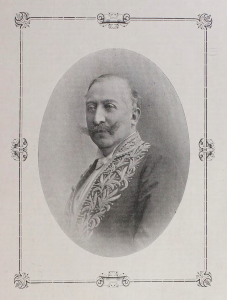 1904 Elegido como presidente Rafael Reyes