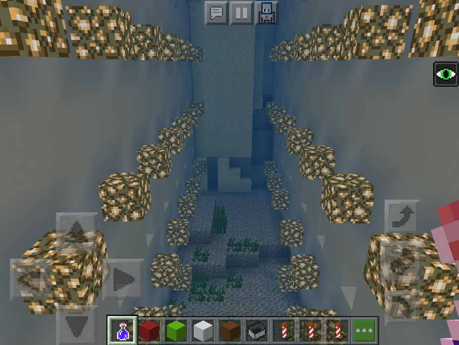 This is my bridge down the water and you can see that it has support ...