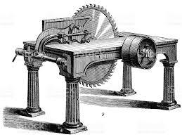 1780- Gervinus invents the circular saw