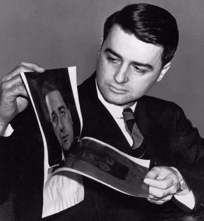 in the 1948 Edwin Land introduces the first Polaroid instant camera.