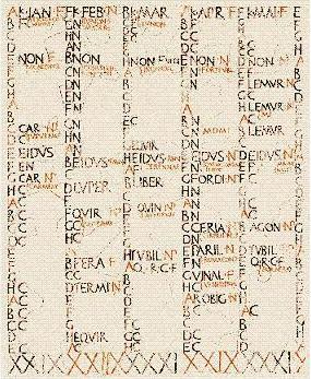 Pre-Julian roman calendar