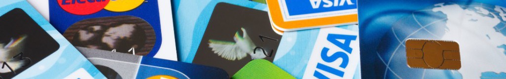 Zoomed in Credit cards.......................