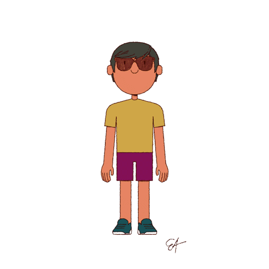 Пример покадровой 2D анимации