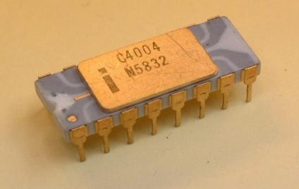 1971 Intel 4004.