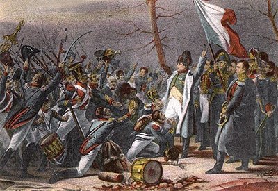 This image shows Napoleon's return.