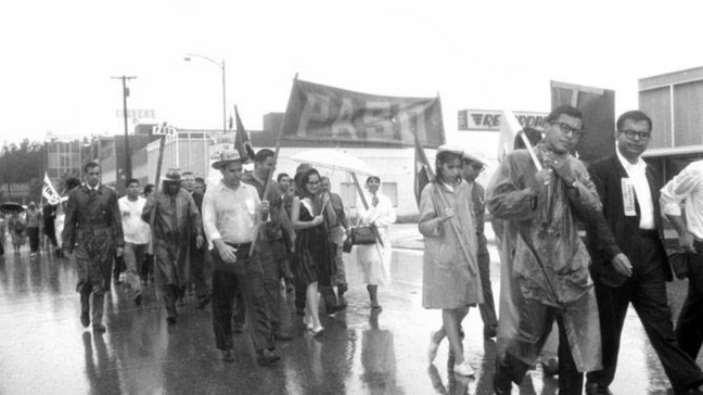 Texas Farm workers march begins