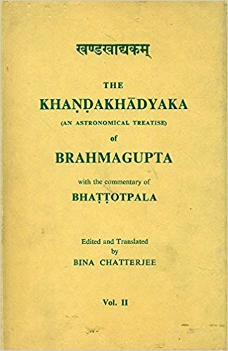 https://www.amazon.com/Khandakhadyaka-Astronomical-Brahmagupta ...