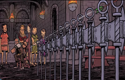 Odysseus Stringing His Bow