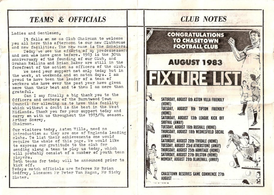 Credit: Paul Mullins Chasetown FC Press Officer