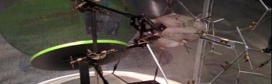 Model of Watson -Crick's DNA model. Chicago Science Museum