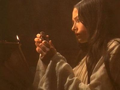 Juliet contemplating taking the potion.