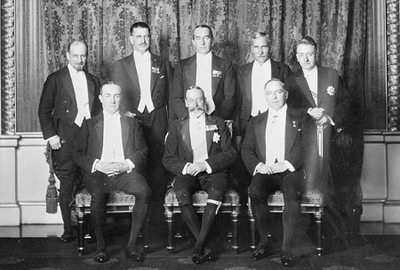 King George V and his Prime Ministers of the Dominions at the Imperial ...