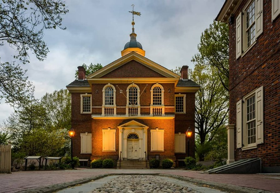 Carpenter's Hall, A famous Gerogian Building That Served a big role in ...