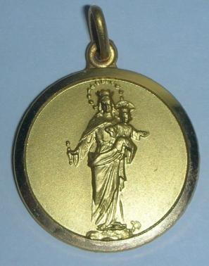Medalla de Maria Auxiliadora.