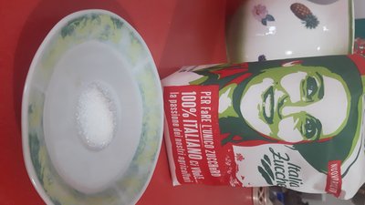 a little bit of sugar