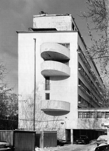Ginzberg, Moisey. 1928-1932. Narkomfin Building. https://library ...