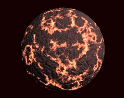 Earth started to gradually cool down on the surface about 3.7 to 4.3 ...