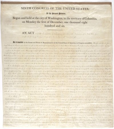 The Abolition of the Slave Trade to the United States of 1808