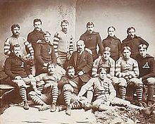 In 1892 The first game of professional Football was played between the ...