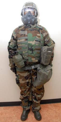 This is a MOPP suit.