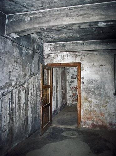 Inside of gas chamber used to execute victims