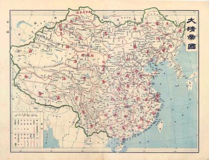 Map 9 - Qing dynasty